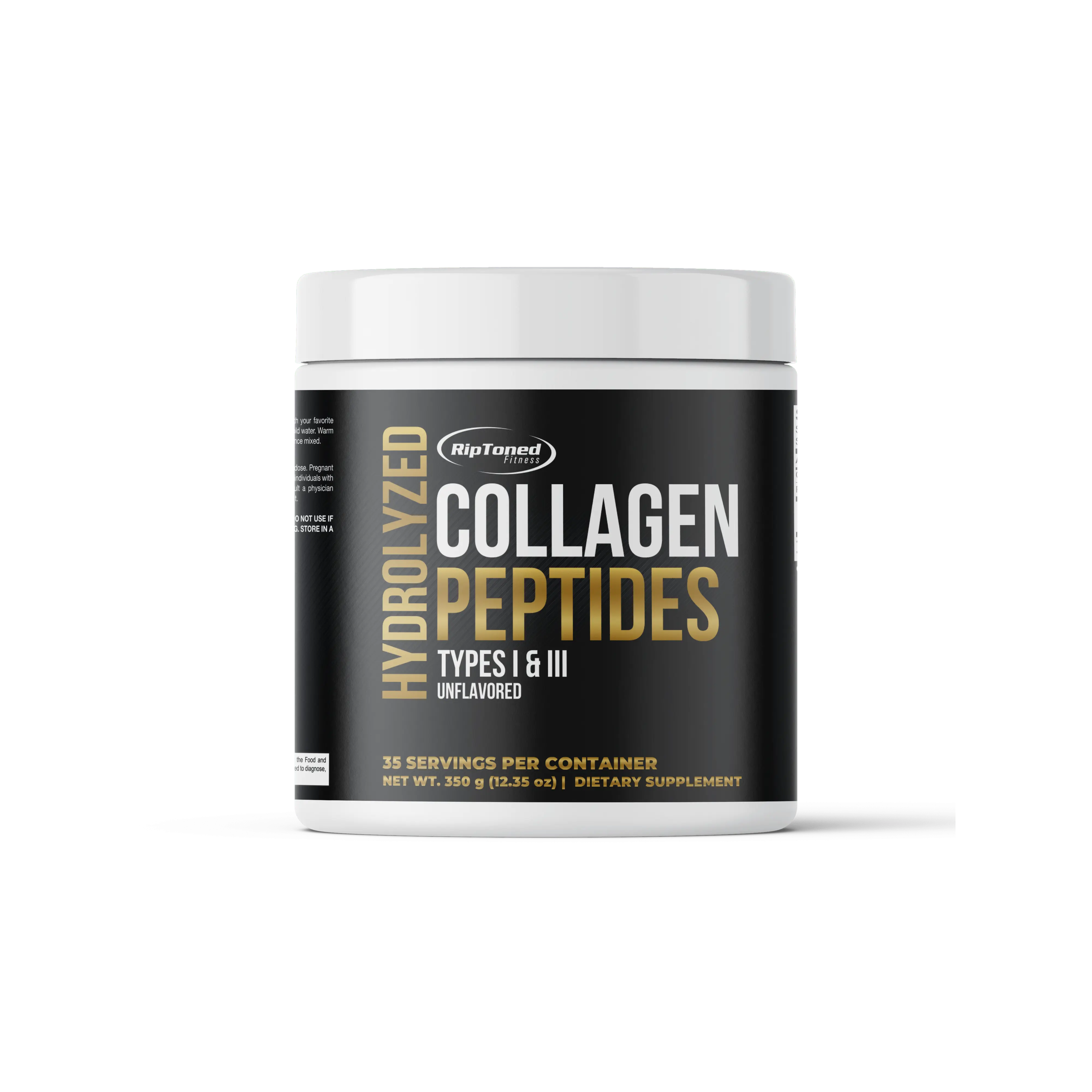 Hydrolyzed Collagen Peptides Types I & III - Unflavored – Rip Toned