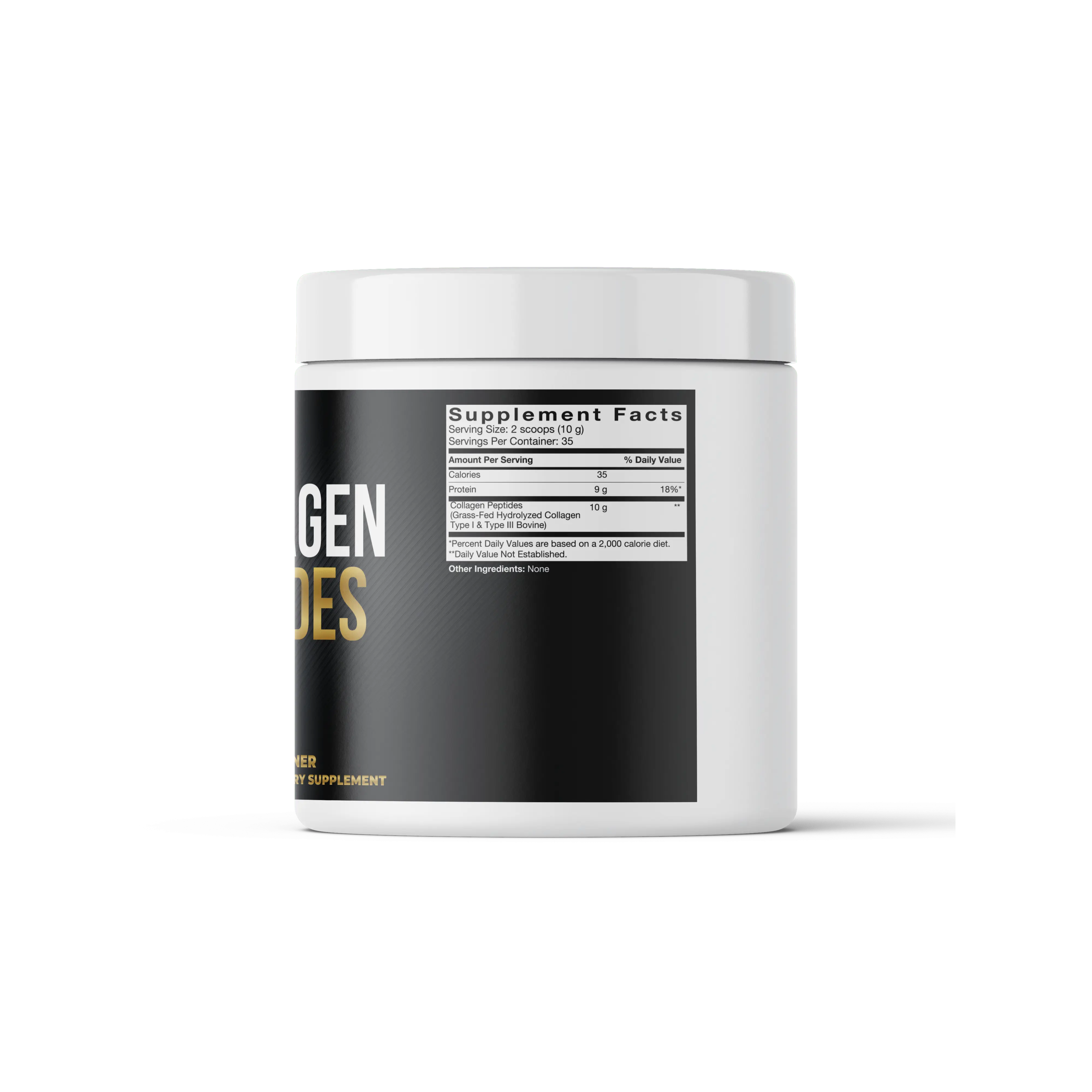 Hydrolyzed Collagen Peptides Types I & III - Unflavored – Rip Toned