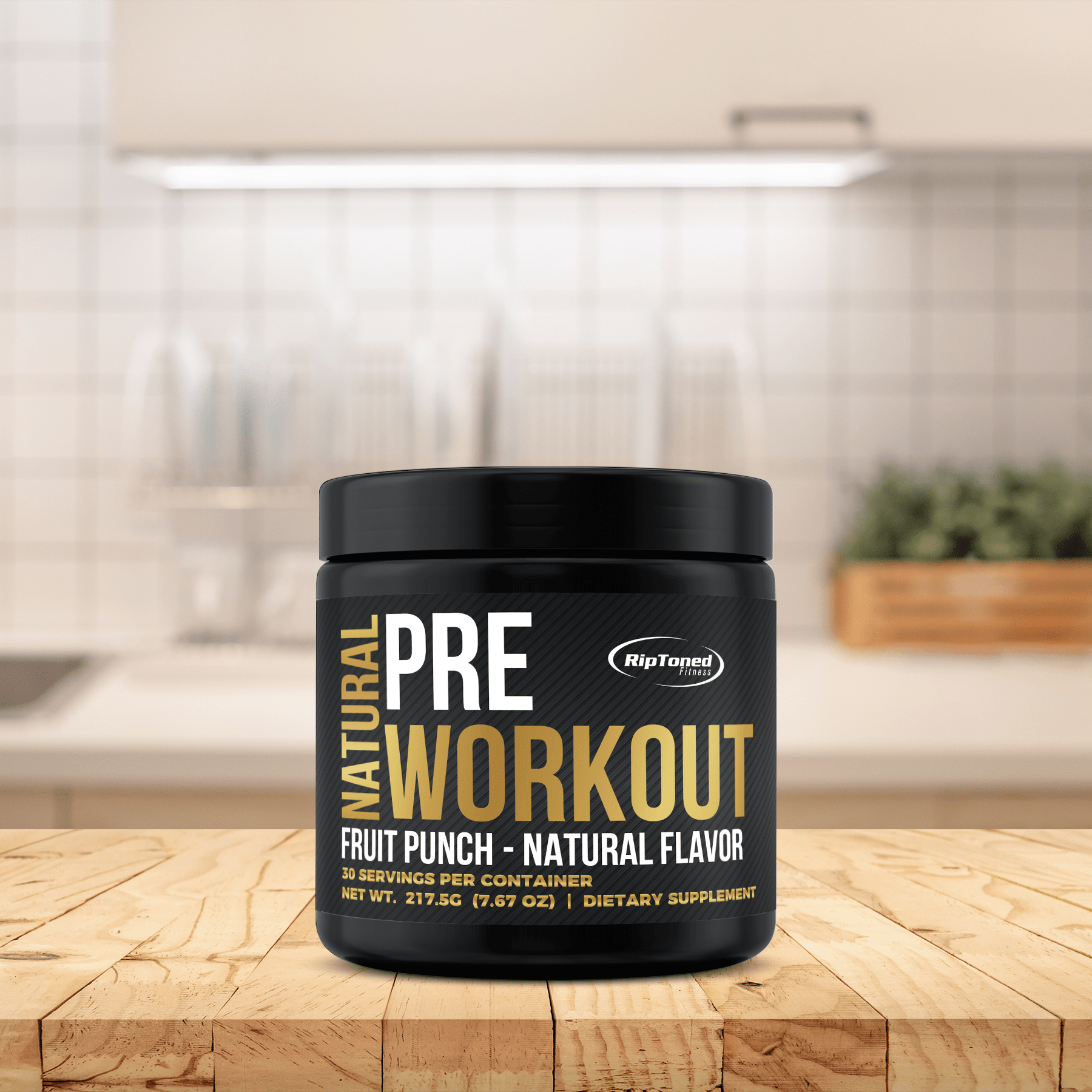 Pre-Workout, Fruit Punch, 214g/7.25g serv./30 serv. – Rip Toned
